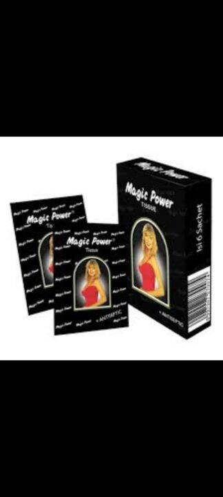 Magic Tissue - Super Magic Black - In Stock - Tissue for Men | Lazada ...