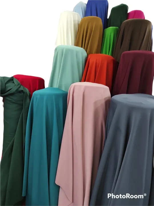 Kain Scuba Polos Stretch Premium Gramasi 280 (Bahan Adem & Jatuh ...