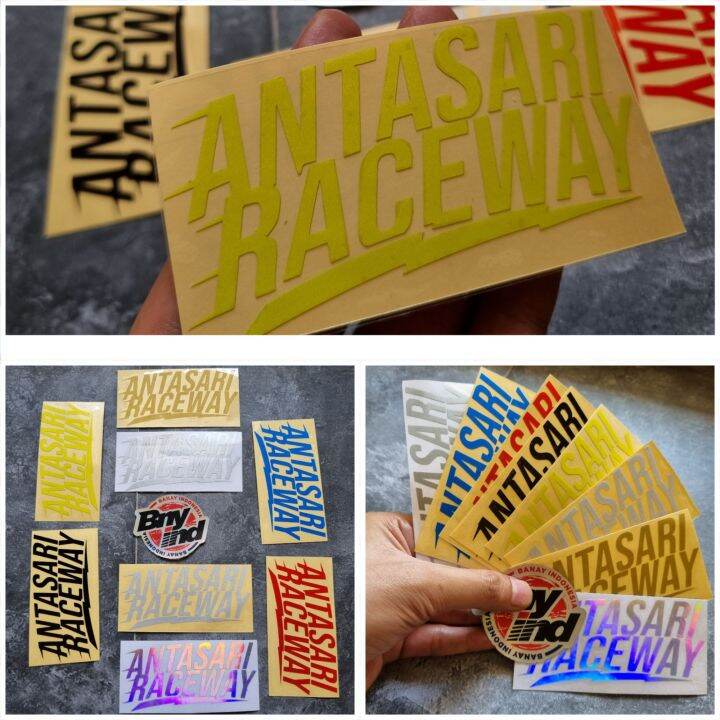 STICKER STIKER ANTASARI RACEWAY CUTTING | Lazada Indonesia