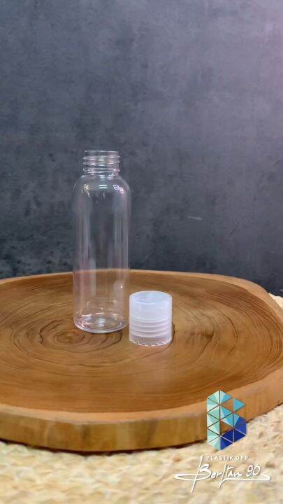 Botol Presstop 100 ml 100 pcs - Botol press on 100ml Botol Pushon 100 ...