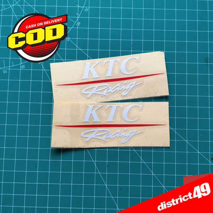 Cutting sticker KTC Racing Logo - Sticker cutting KTC Racing Logo ...