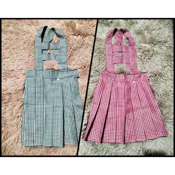 palda Checkered Red / Checkered Green / Checkered Black School Uniform ...