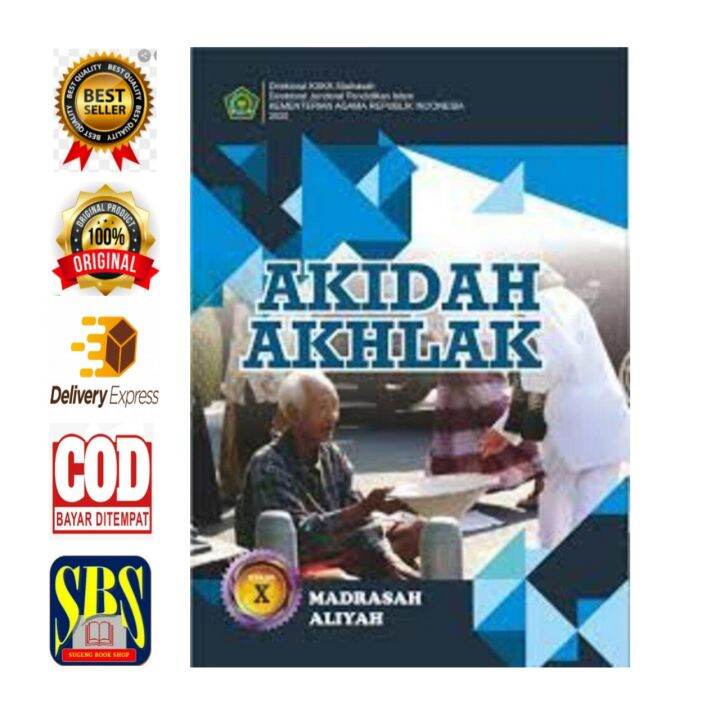 BUKU AKIDAH AKHLAK MADRASAH ALIYAH KELAS X KSKK 2020 | Lazada Indonesia
