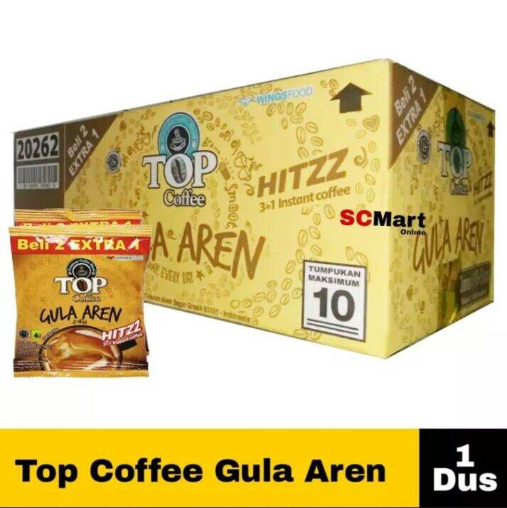 Top Coffee Gula Aren 1 Dus Isi 12 Renceng | Lazada Indonesia