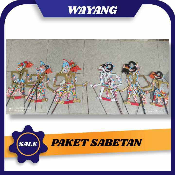 MAINAN WAYANG KULIT ISI 6 BEBAS PILIH TOKOH WAYANG | Lazada Indonesia