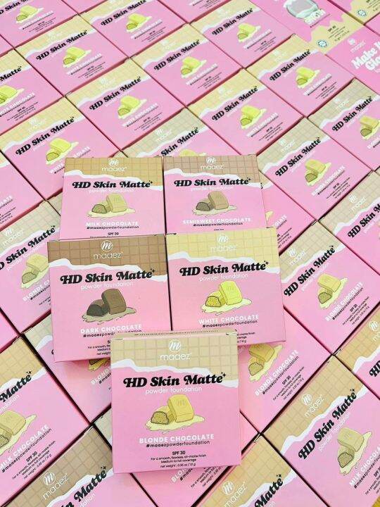 Maaez HD skin matte powder foundation | Lazada