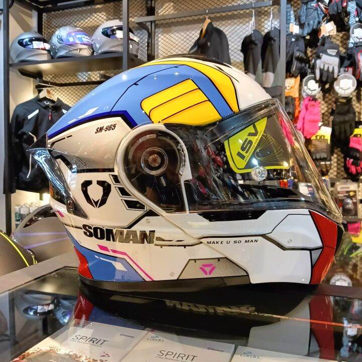 SOMAN 965 GUNDAM Modular Flip Up Helmets | Lazada