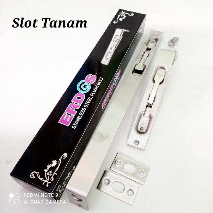 T0P Quality Slot Tanam - grendel tanam stenlis anti karat 30cm | Lazada ...