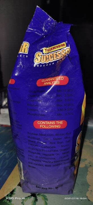 Successor By thunderbird chicken feeding for breedingg | Lazada