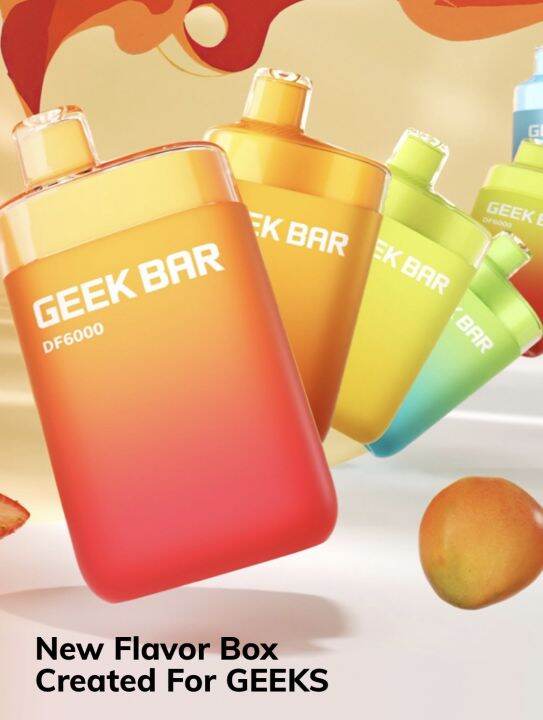 GEEK BAR DF6000 - 6,000Puffs - Rechargeable | Lazada PH