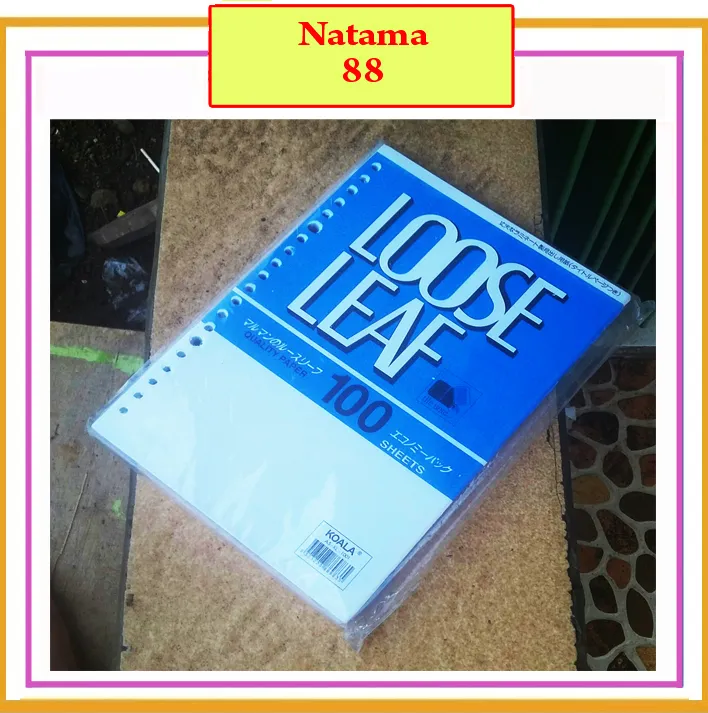 Isi Binder A5 isi 100 Lembar ( Polos Tanpa Garis ) | Lazada Indonesia