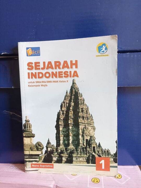 buku sejarah Indonesia kelas 10 SMA grafindo | Lazada Indonesia