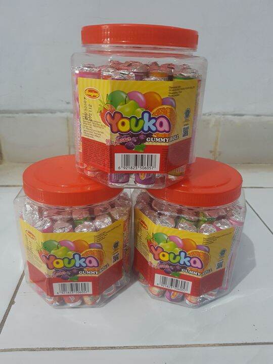 Youka Gummy Roll isi 30 pcs | Lazada Indonesia