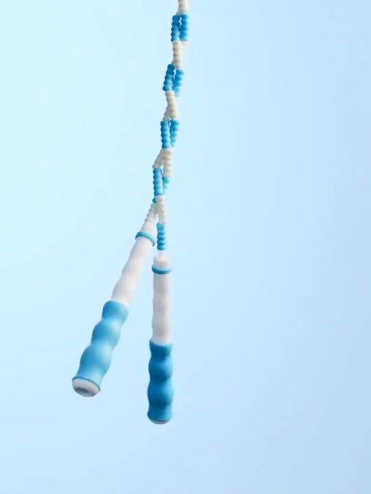 Soft Beaded Jump Jumping Rope length adjustable Training Speed Sports ...