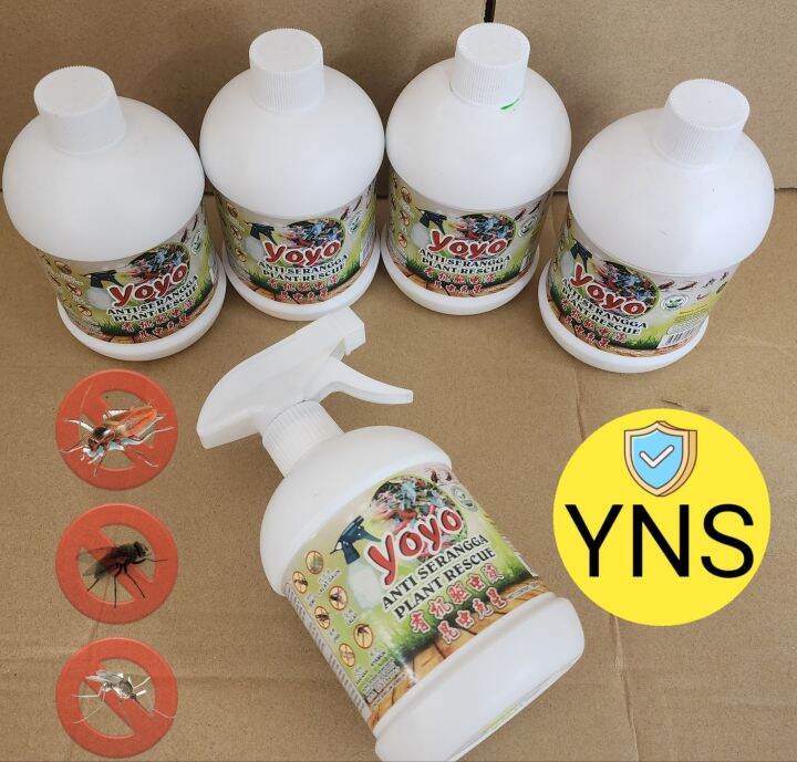 500ML ANTI-SERANGGA PLANT RESCUE/Racun Lipas,Racun Lalat, Racun Utk ...