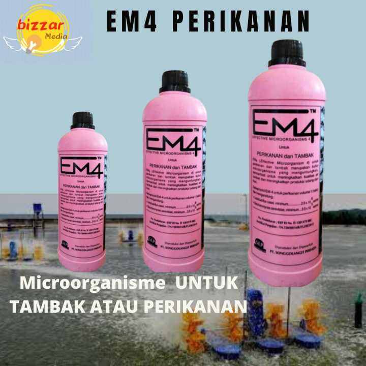EM4 PERIKANAN PINK TAMBAK PROBIOTIK EFFECTIVE MICROORGANISME 1liter ...