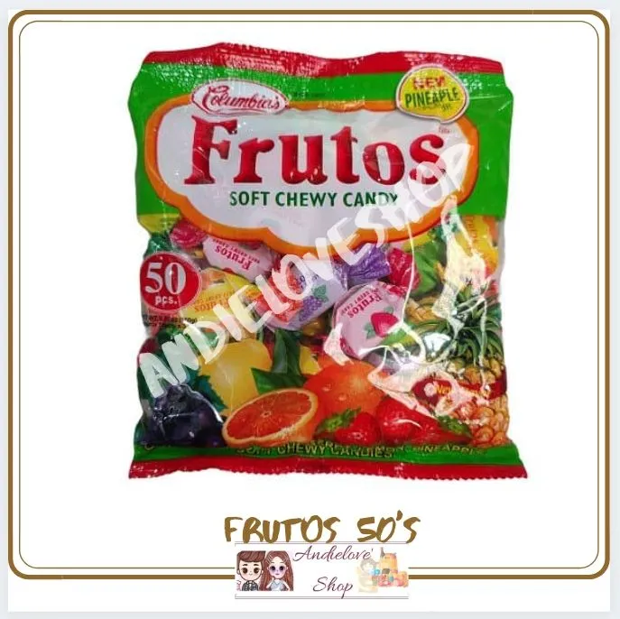 [FOOD] Frutos Soft Chewy Candy (50's) Batang 90s Favorite Candies ...