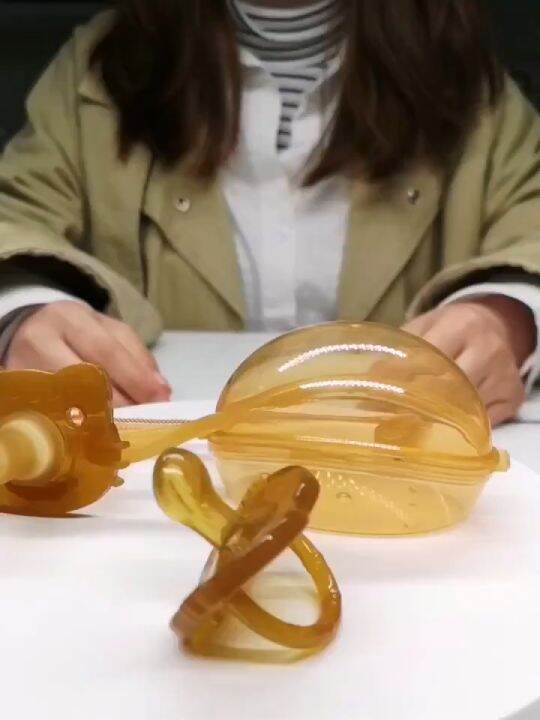 Premium Dot Empeng Bayi Newborn FREE BOX dan RANTAI / Kompeng Bayi 1 ...