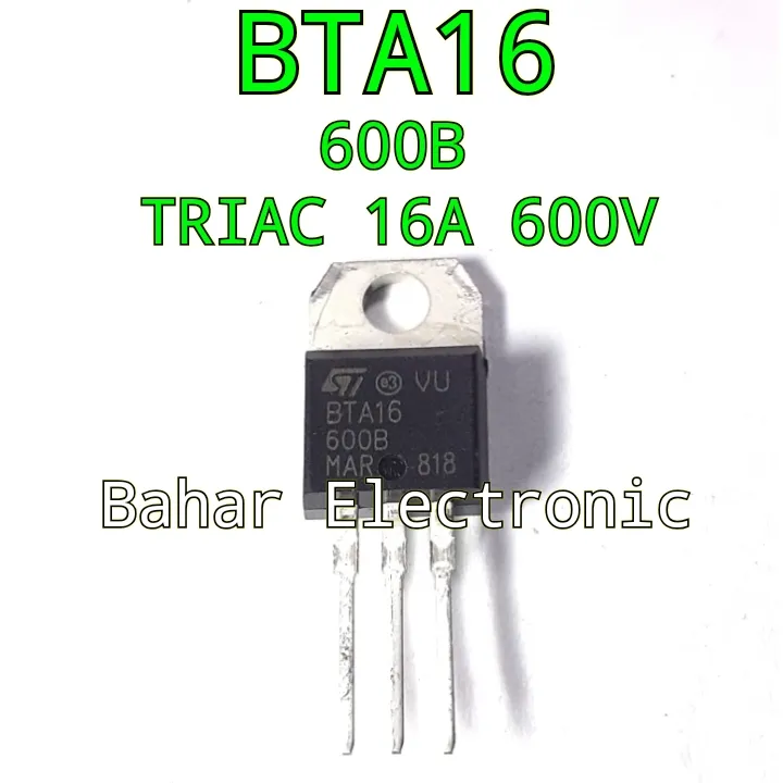 TRIAC BTA16 600B 16A 600V | Lazada Indonesia