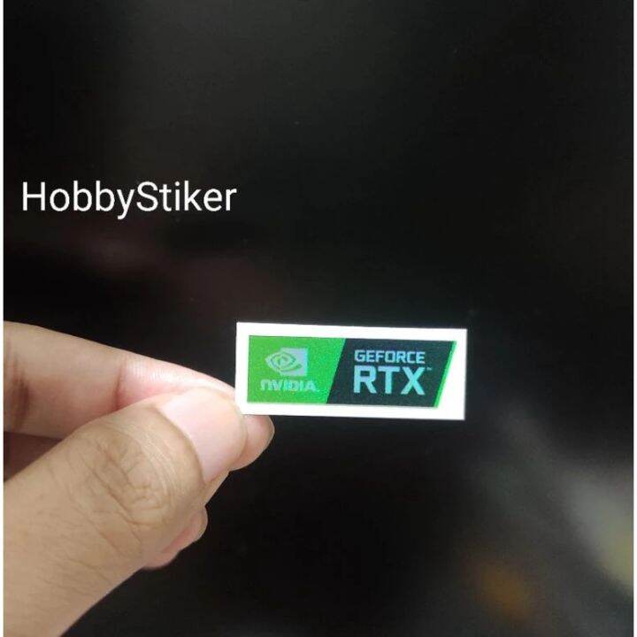 stiker nvidia rtx efek hologram untuk laptop pc | Lazada Indonesia