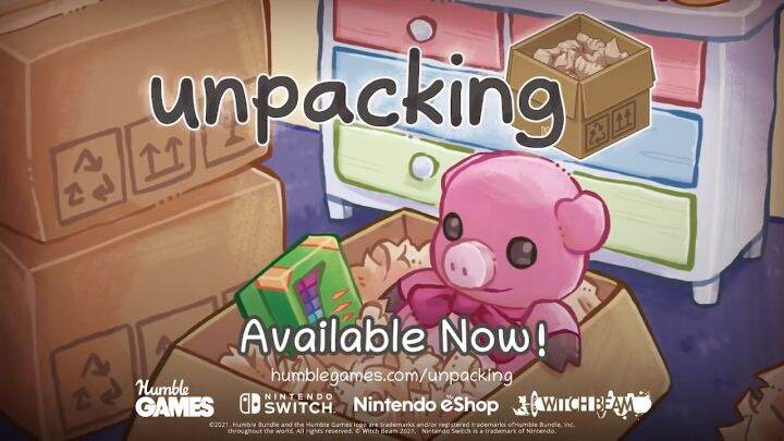 (พร้อมส่ง)Nintendo Switch : Unpacking [DELUXE Edition](JP)(Z2)(มือ1 ...