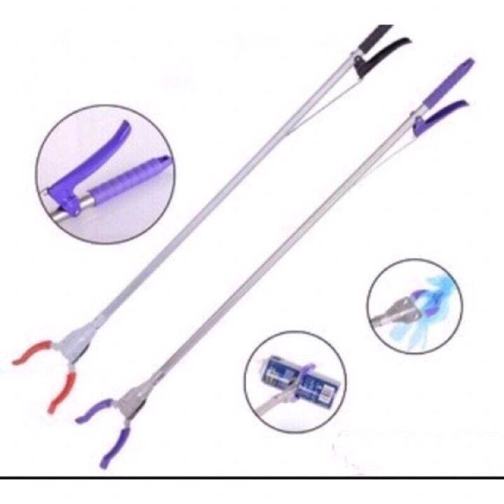 36Inch Heavy Duty Rubbish Reacher Grabber Picker Rubbish Pick Up Tool ...