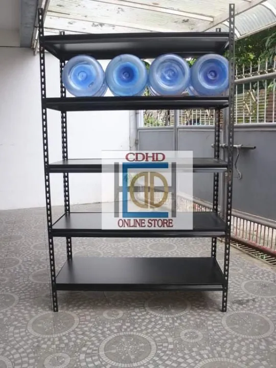 Rack/shelves laminated reversible 40*120*200black/yellow | Lazada PH