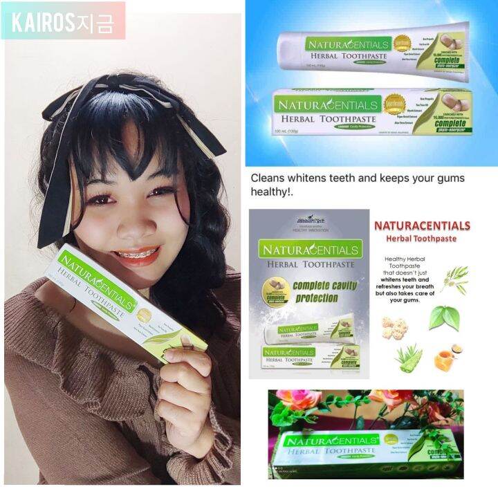 NATURACENTIALS HERBAL TOOTHPASTE ( 100% Natural and Organic) | Lazada PH