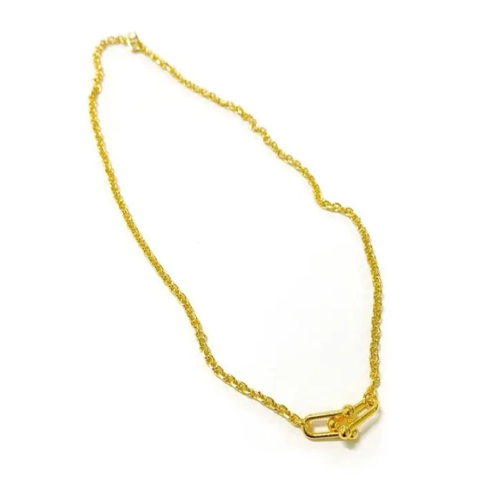 FREE COP 916 Necklace Rantai Candy Hardware Emas Korea Bangkok | Lazada