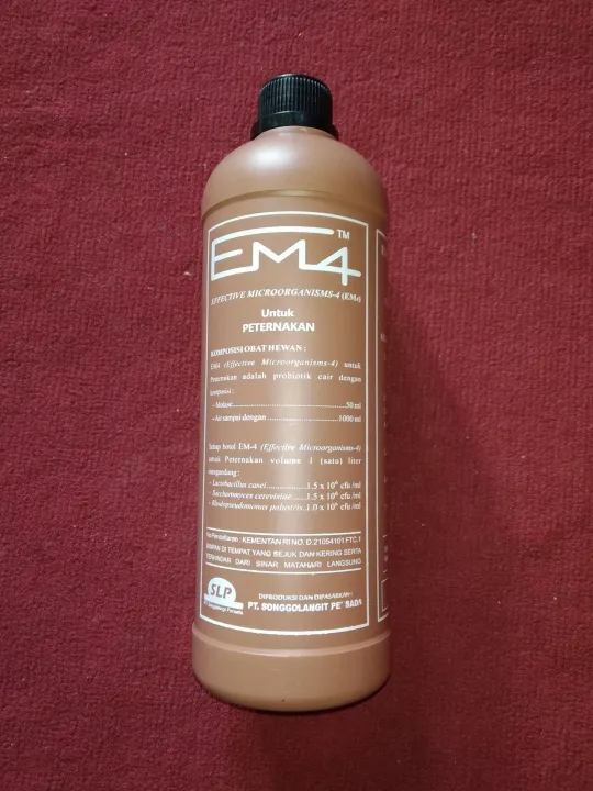 Probiotik Em4 Peternakan Obat Fermentasi Pakan Ternak Starter ...