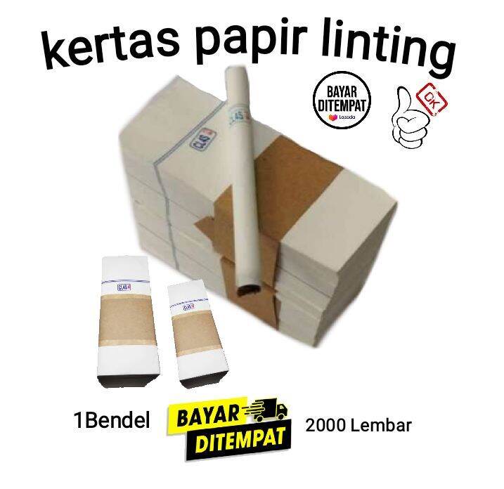 1Bedel kertas papir linting Cl455mild 2000lembar | Lazada Indonesia