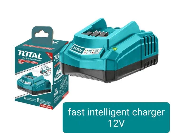 TOTAL fast intelligent charger 20V TFCLI2001 | Lazada PH
