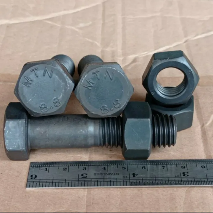 BAUT BAJA M18 X 75 HALF DRAT.BAUT MUR HTB 8.8 M18X75 HALF DRAT. | Lazada Indonesia