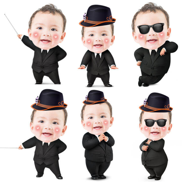 Little Boss Baby Banquet Humanoid Standee Hotel Road Lead Balloon Hall ...