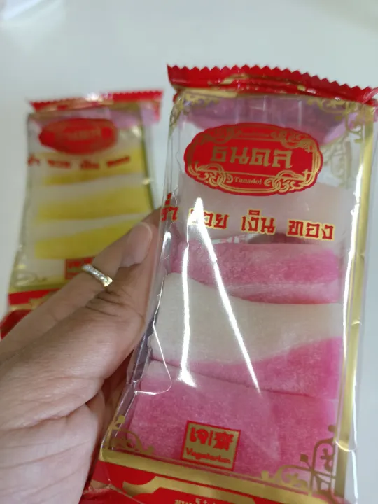 ขนมโก๋อ่อน ขนมโก๋โบราณ แพ็ค 5 ห่อ เจทานได้ | Lazada.co.th