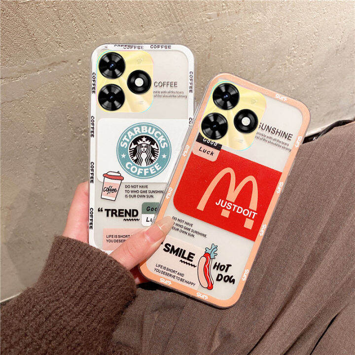 ปลอก เคส Infinix Smart 8 X6525 Tecno POP 8 Spark GO 2024 เคสโทรศัพท์ ...