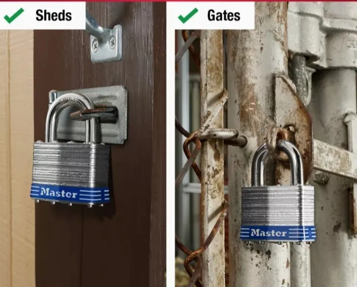 The Master Lock No. 7D and No. 3D Laminated Padlock | Lazada PH