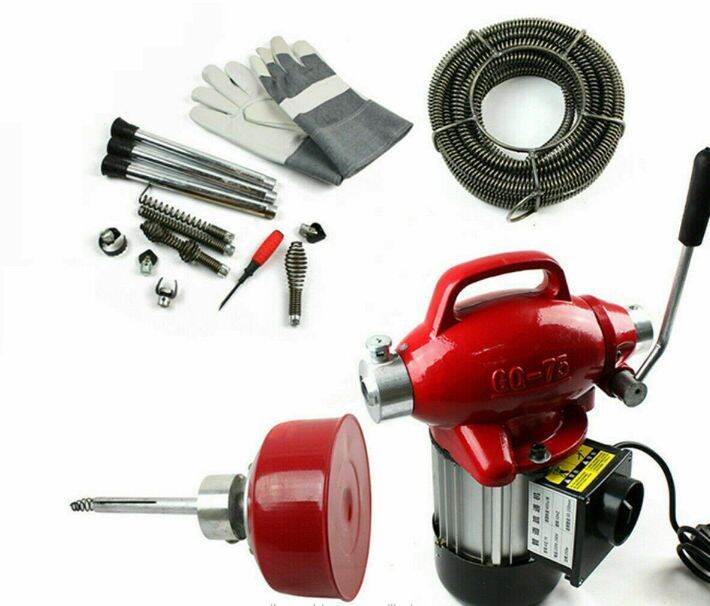 QG-75 Electric Pipe Cleaner (Mesin Pembersih/Pelancar pipa tersumbat ...