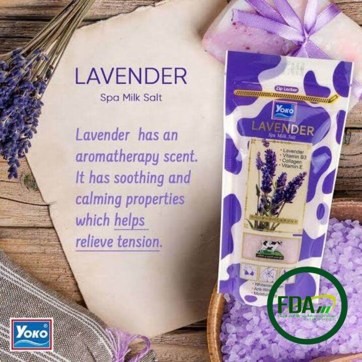 Yoko Spa Salt Body Scrub Lavender | Lazada PH