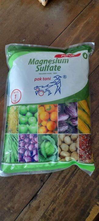 Pupuk Magnesium Sulfate Pak Tani Asli Kemasan Pabrik 1kg | Lazada Indonesia