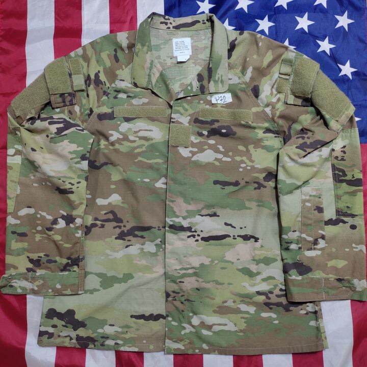เสื้อทหาร🇺🇲U.S. Army ลาย Multicam Summer Uniform อก46 | Lazada.co.th