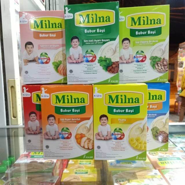 Milna bubur bayi 120 gram | Lazada Indonesia