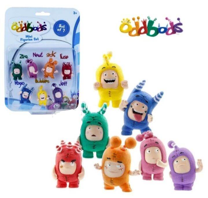 Oddbods Mini Figure Set - Mainan Oddbods | Lazada Indonesia