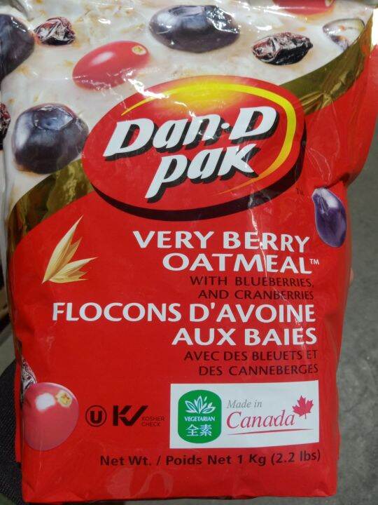 DAN D PAK VERY BERRY OATMEAL 1KG (USA) | Lazada PH