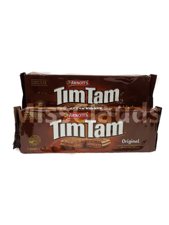 Arnotts Tim Tam Original / Dark Chocolate Biscuit 200g | Lazada PH