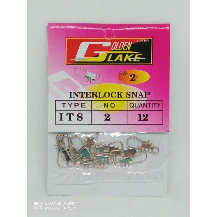 Penitik Golden Lake Interlock Snap ( No.02 ) | Lazada Indonesia