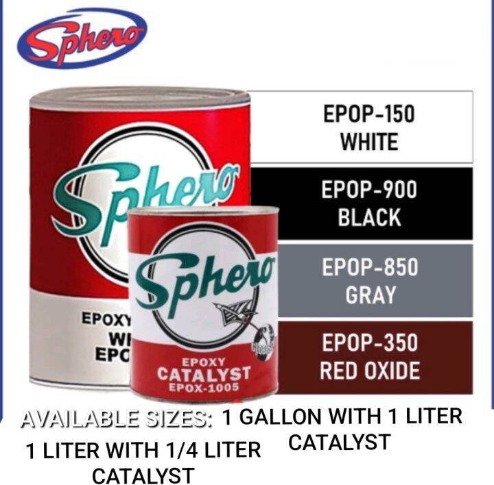 SPHERO EPOXY PRIMER WITH CATALYST LITER GALLON PANG PRIMER SA BAKAL ...
