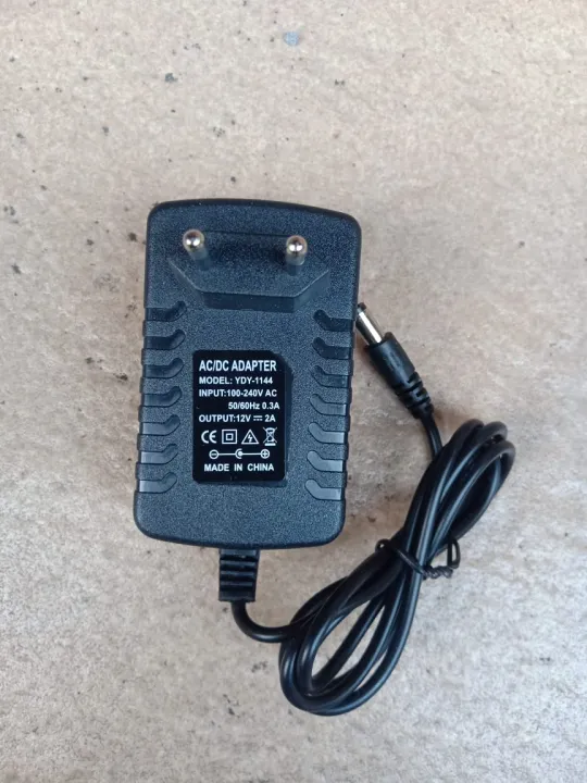 adaptor output 12volt DC 2amper | Lazada Indonesia