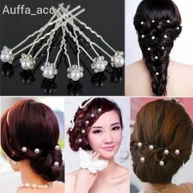tusuk sanggul mutiara satuan/hiasan konde modern/hiasan rambut mutiara ...