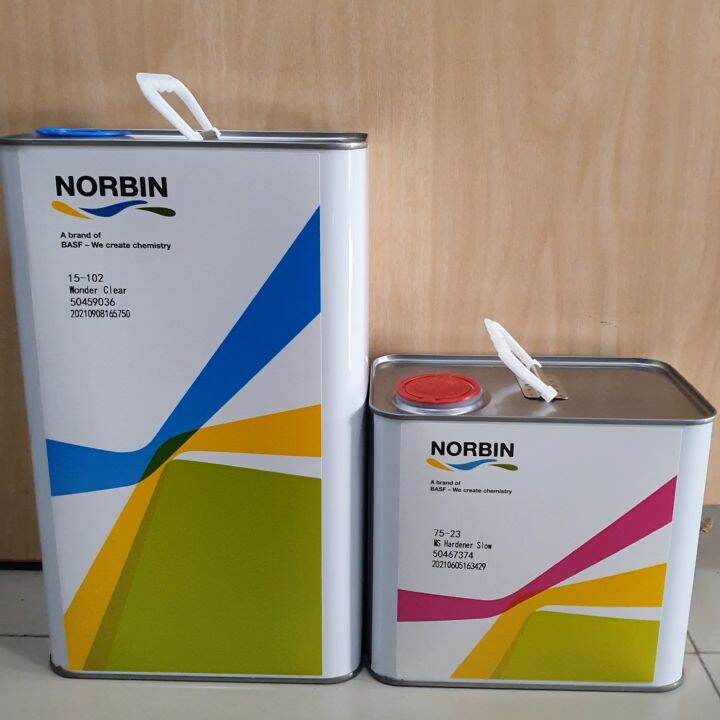 แลคเกอร์ 2K 2:1 NORBIN เกรดพรีเมียม ผู้ผลิตเดียวกับ แบรนด์ นกแก้ว ...
